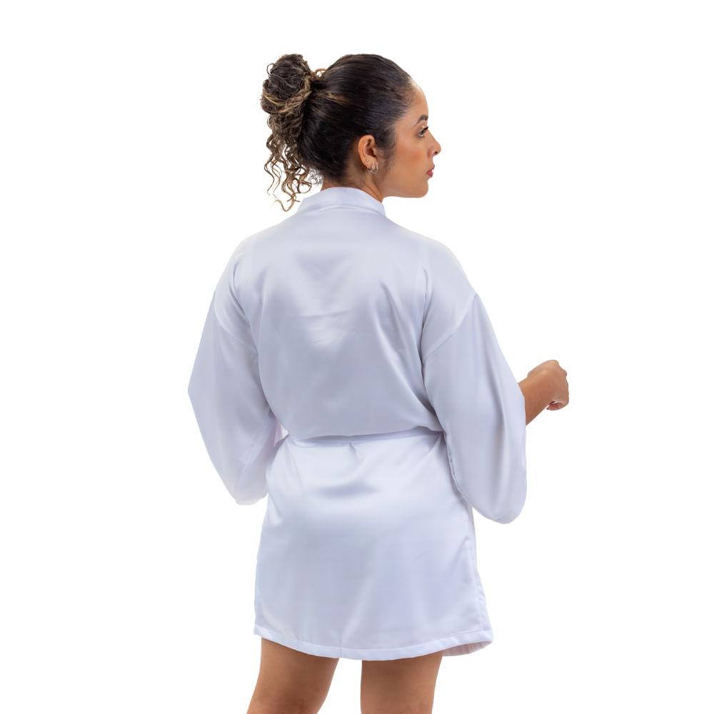 Robe Crepe Branco - Bio Extratus